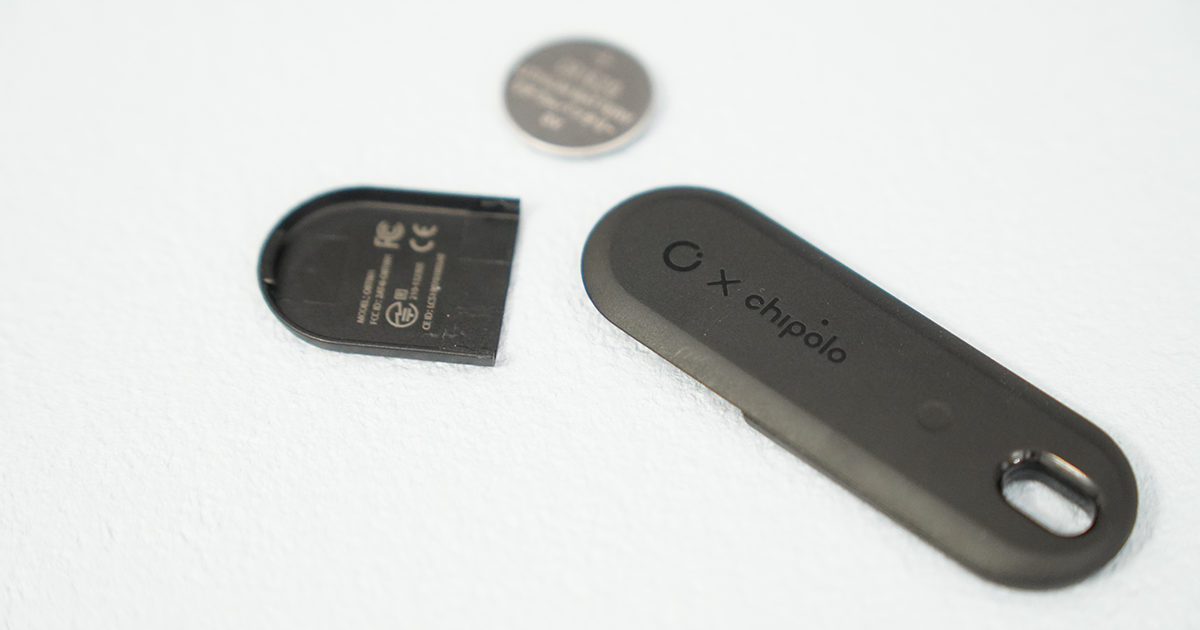 【レビュー】紛失防止タグ「Orbitkey x Chipolo Tracker」の電池を交換してみた | NORILOG（ノリログ）