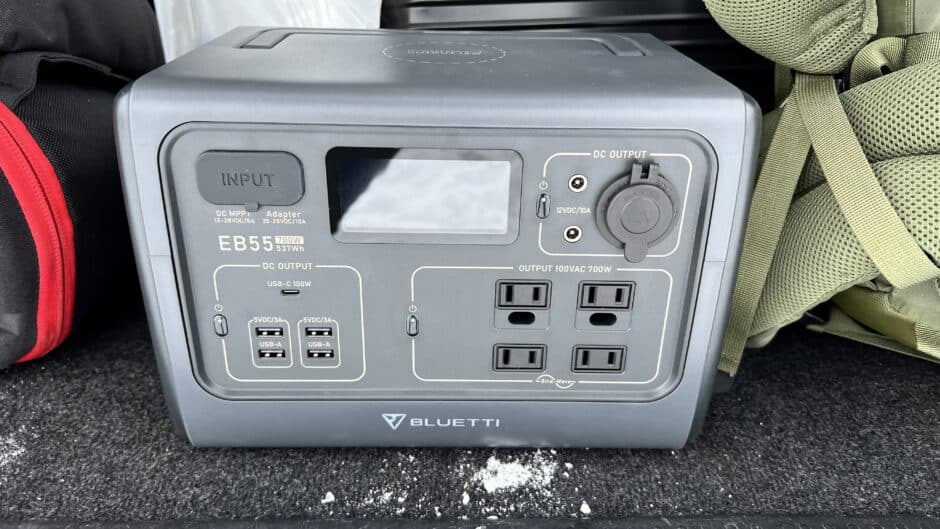 BLUETTI EB55の使い方や特徴を徹底解説！ポータブル電源初心者にもおすすめ！ | NORILOG（ノリログ）