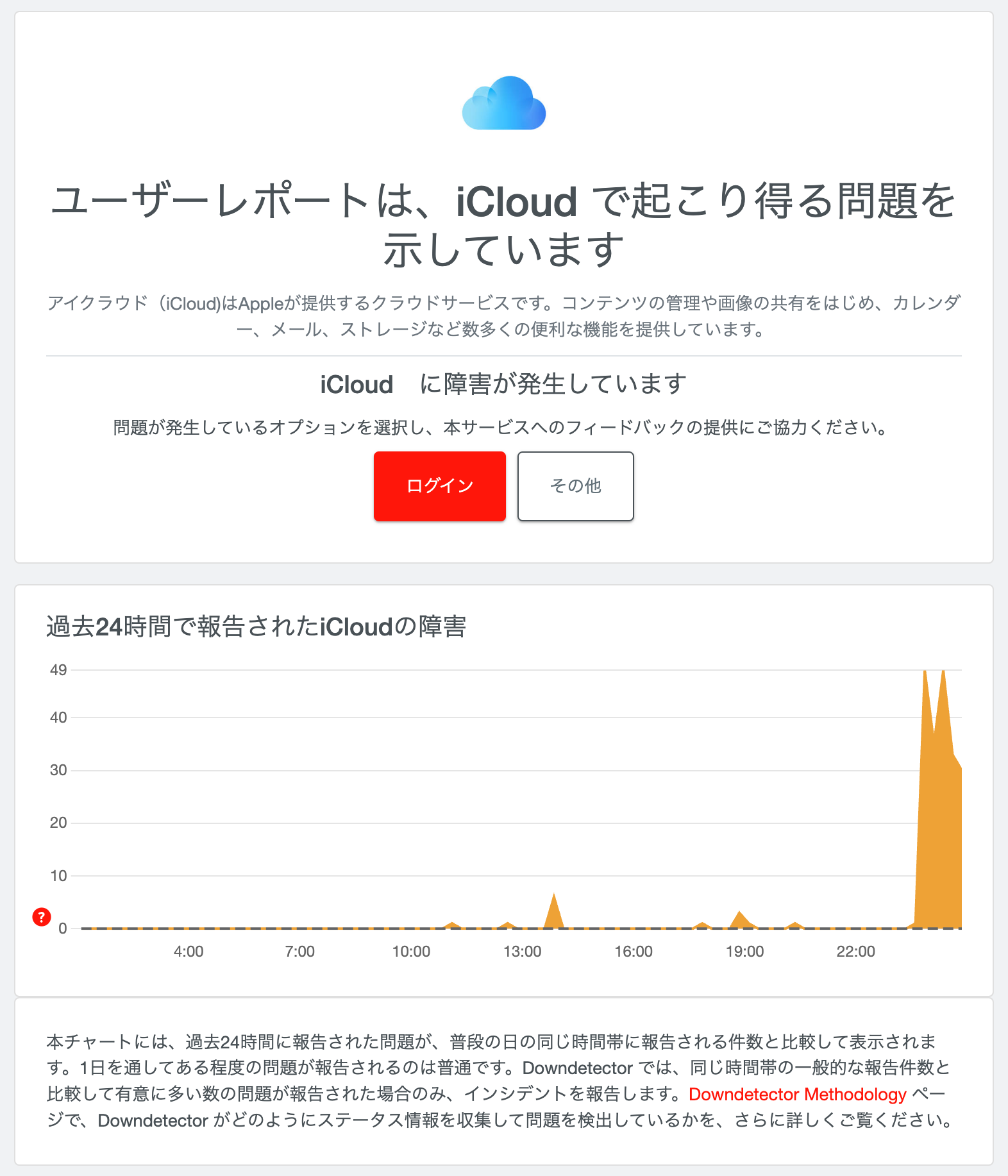 Appleのサービスが落ちたときに障害状況をいち早くリアルタイム確認できるページを紹介 | NORILOG（ノリログ）